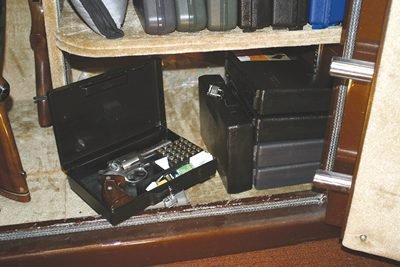 Lockable Handgun Storage Box MTM Handgun Case - Gunholster