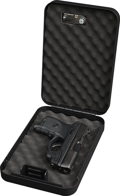 Handgun Safe Vault Security Pistol & Revolver Safety Case With ...
