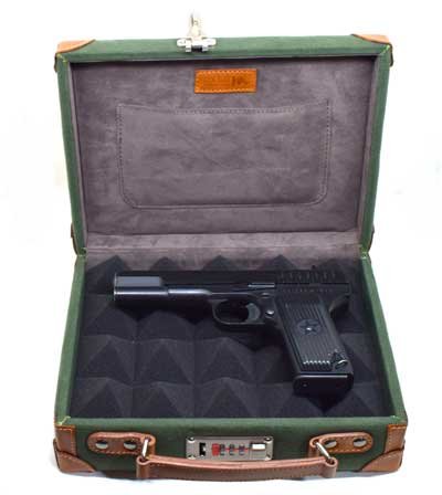 GunAlly Handgun Storage Combination Lock Gun Safe Box - Gunholster