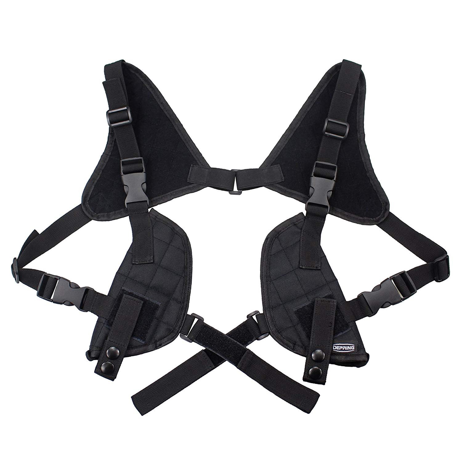 Tactical Double Draw Shoulder Holster Concealed Every Day Carry Dual ...