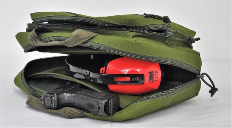 Glock Portable Storage Tactical Dual Gun Bag Tool Case - Gunholster