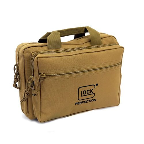 Glock Portable Storage Tactical Dual Gun Bag Tool Case - Gunholster