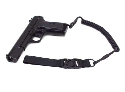 Handgun Safety Sling Rope Pistol & Revolver Lanyard - Gunholster