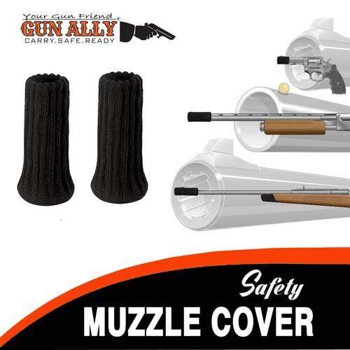 GunAlly Gun Barrel Safety Muzzle Knitted Elastic Cover - Gunholster