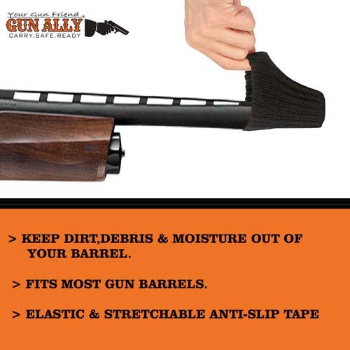 GunAlly Gun Barrel Safety Muzzle Knitted Elastic Cover - Gunholster