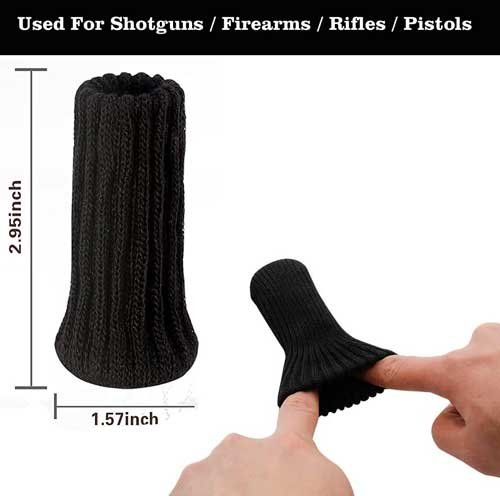 GunAlly Gun Barrel Safety Muzzle Knitted Elastic Cover - Gunholster