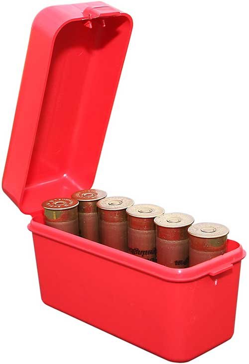 SHOTGUN SHELL AMMO BOX 10 ROUND CARRY 12 Bore MTM Flip-Top - Gunholster