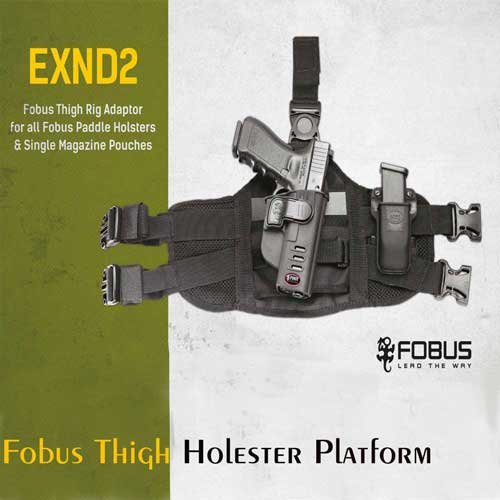 Fobus Tactical Thigh Rig for all Fobus Paddle Holsters - Gunholster