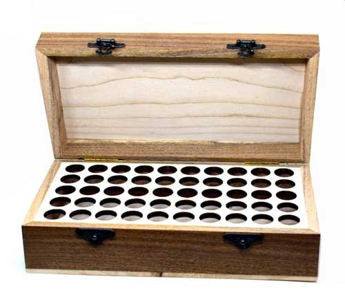 GunAlly Shotgun 12 Bore Wooden Ammo Box 50 Round carry Box - Gunholster