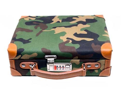 GunAlly Handgun Storage Combination Lock Gun Safe Box Militry Style ...