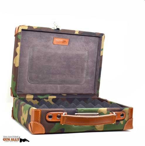 GunAlly Handgun Storage Combination Lock Gun Safe Box Militry Style ...