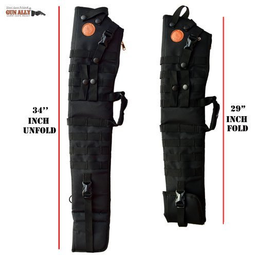 GunAlly Tactical Shotgun/ Rifle/Air Gun Scabbard Hunting Backpack Gun ...