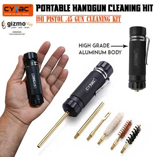 Cytac .45 Caliber Portable Gun Cleaning Kit for 1911 Pistol - Gunholster