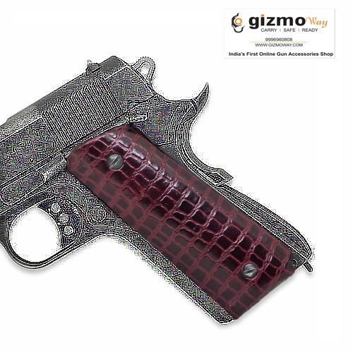 1911 Models Premium Leather Surface Grip - Gunholster